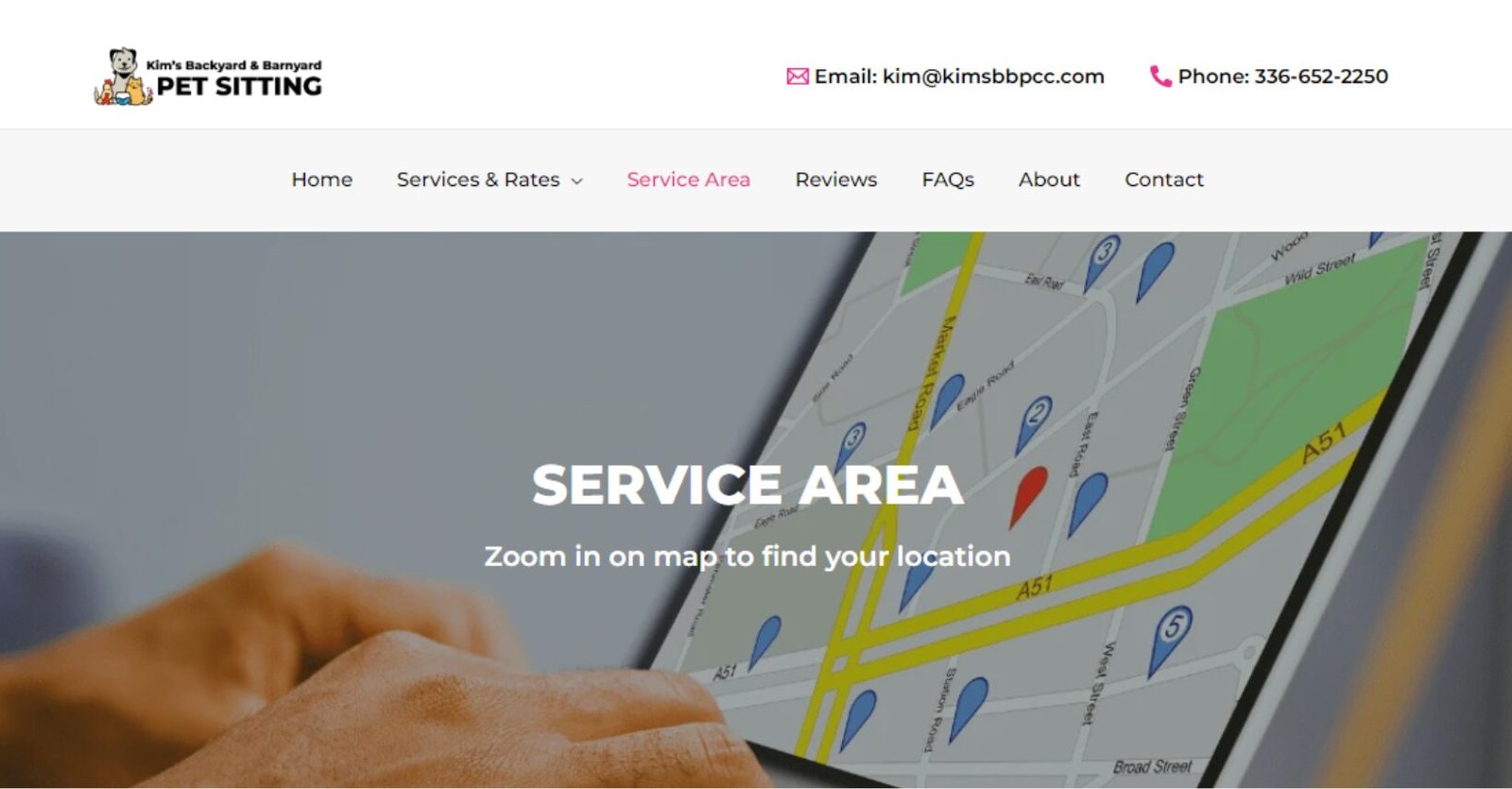 Service Area | Wallburg, Winston Salem, Kernersville